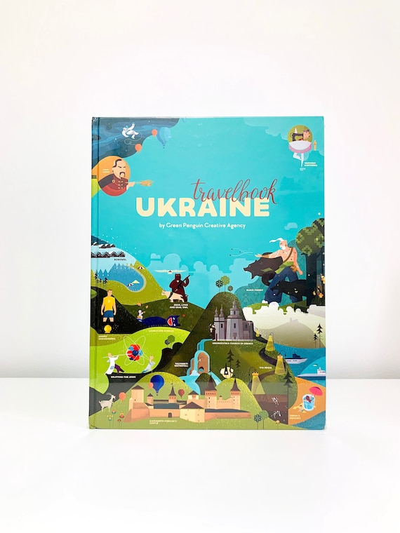 Ukrainian Book travelbook. Ukraine. English - Etsy