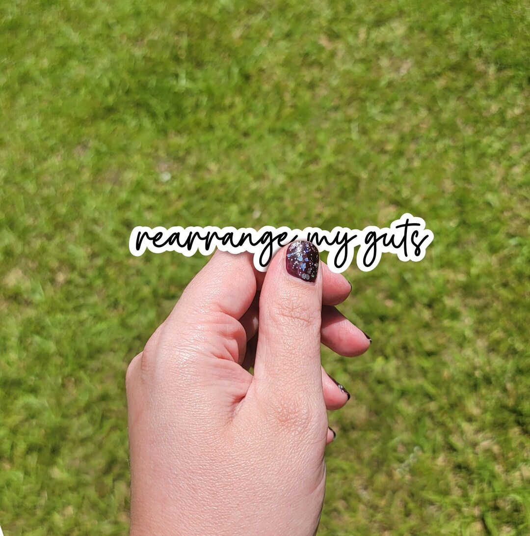 Rearrange My Guts Adult Stickers, Cute NSFW Minimalist Computer and ...