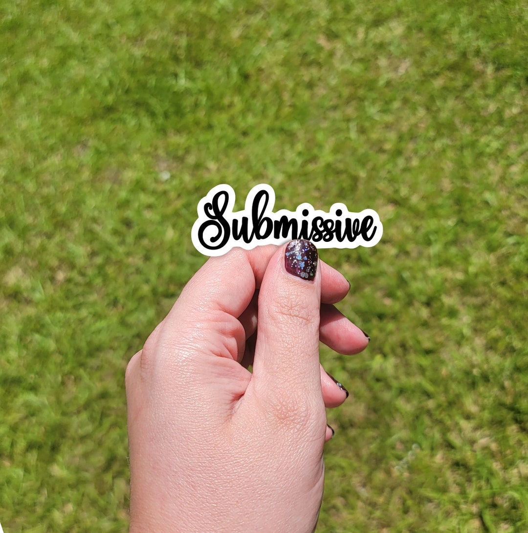 BDSM Submissive Sticker~ Gift for Dom Sub Him Her Husband Wife Fathers ...