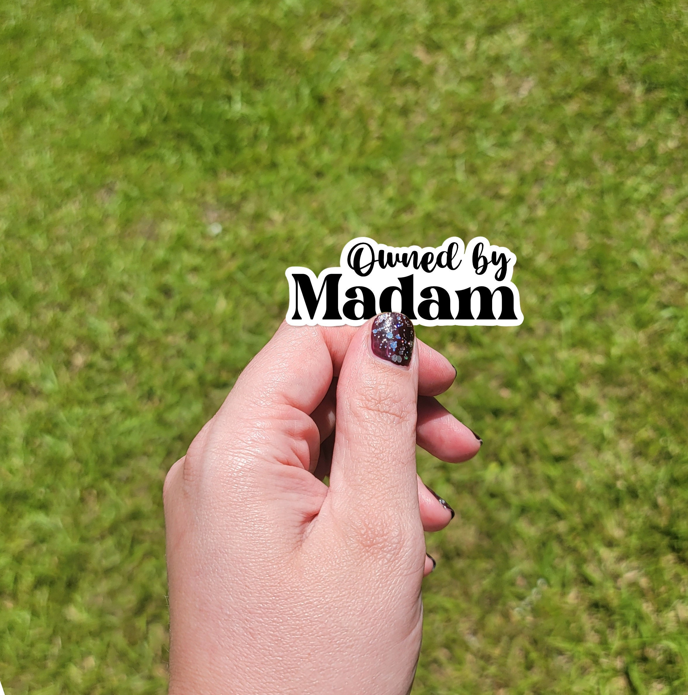 Owned by Madam Sticker Kinky NSFW Gift for Submissive - Etsy