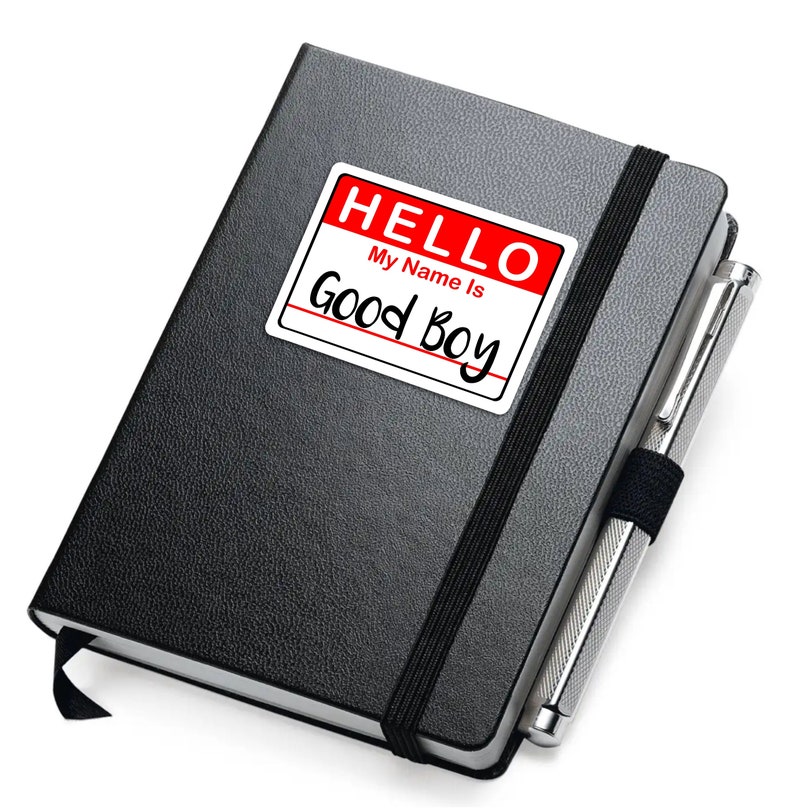 Sub Name Tag Sticker Good Boy BDSM Kinky Sexy Dom Sub Gift - Etsy