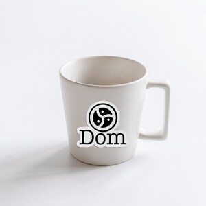 BDSM Symbol Sticker Sub Dom Bdsm Gifts Daddy Dom Fetish - Etsy