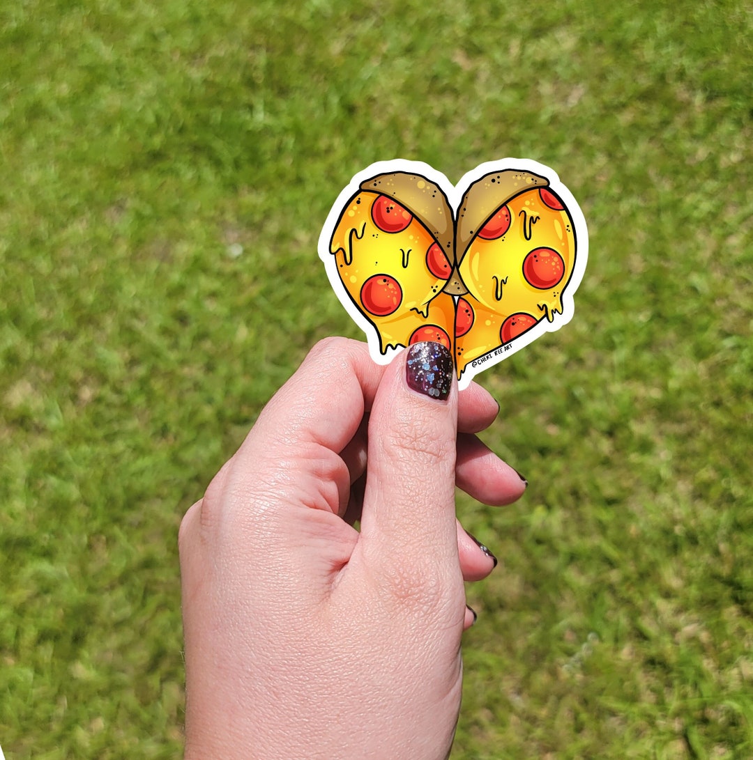 Sticker Pizza and Booty Weird and NSFW Pepperoni Pizza - Etsy