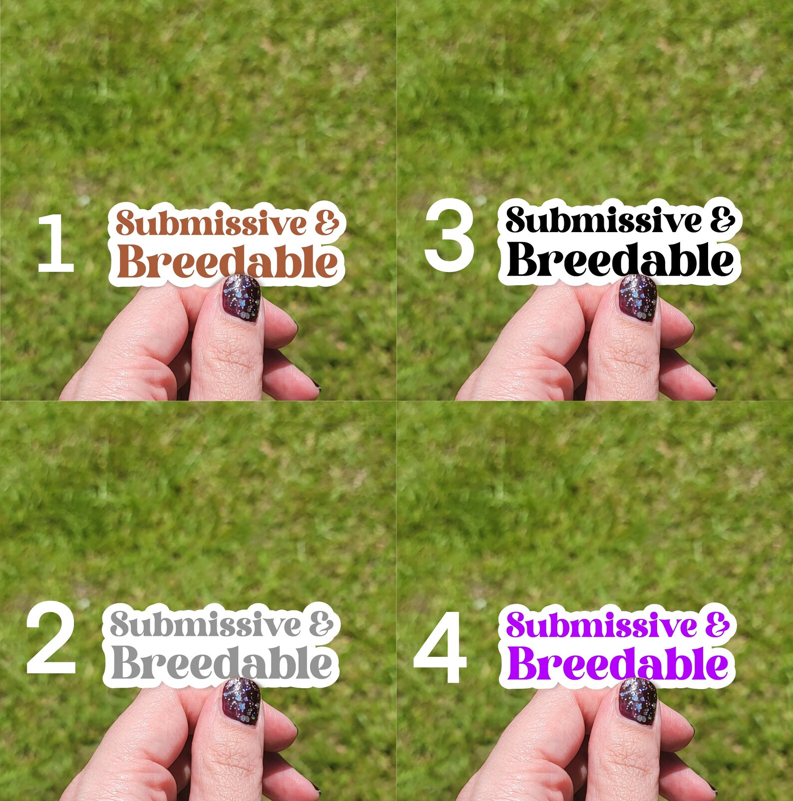 Submissive & Breedable DDLG Sticker Kinky BDSM Gift for Sub - Etsy