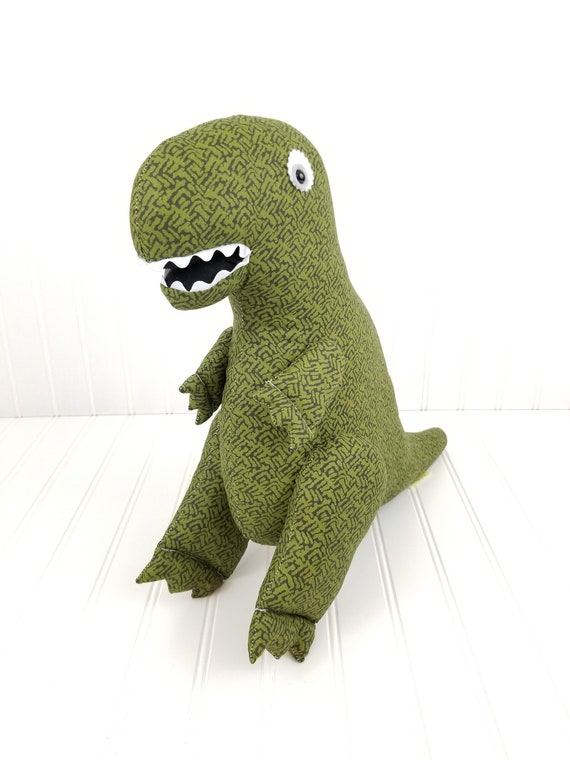 Dark Green T-rex Dinosaur Tyrannosaurus Rex 14x15 | Etsy