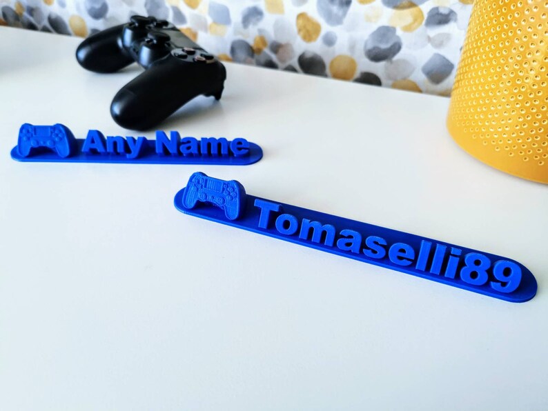Personalised PSN Gamer Tag Username Tag Playstation 4 Tag PS4 ...