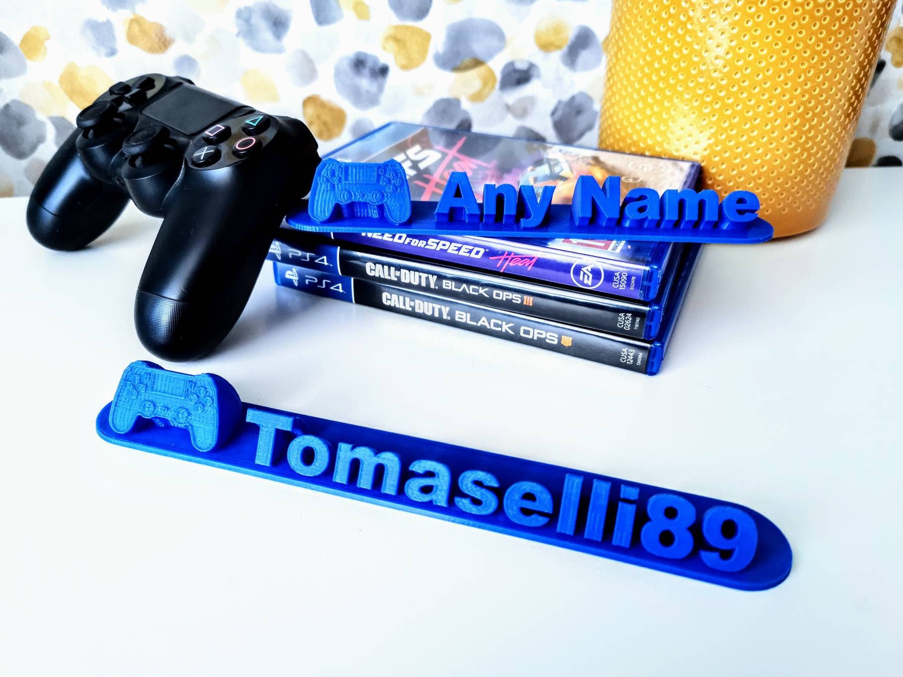 Personalised PSN Gamer Tag Username Tag Playstation 4 Tag PS4 ...