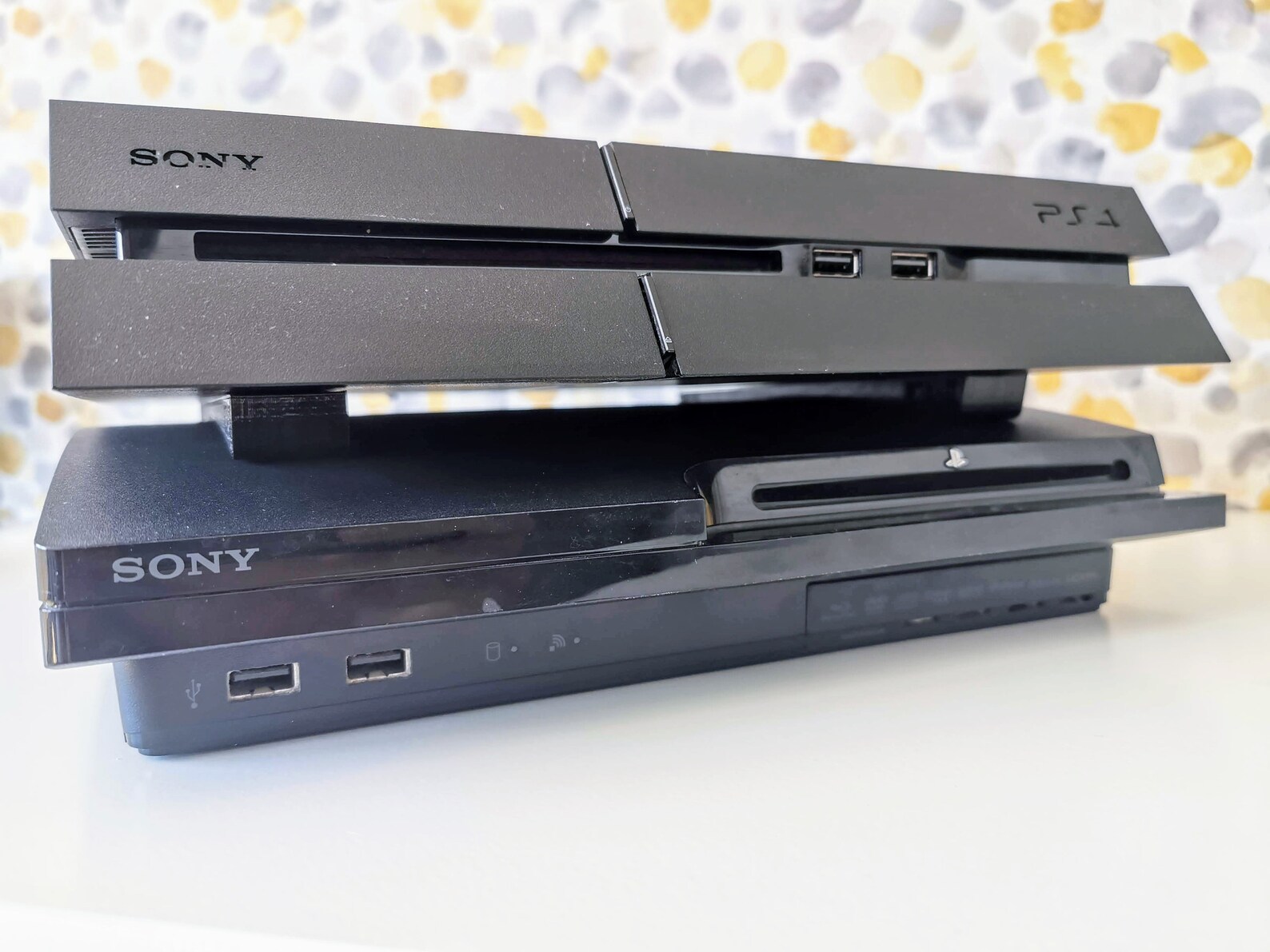 PS3 Flat Surface Top Stand - PS3 Airflow Spacers - Sony Playstation 3 ...