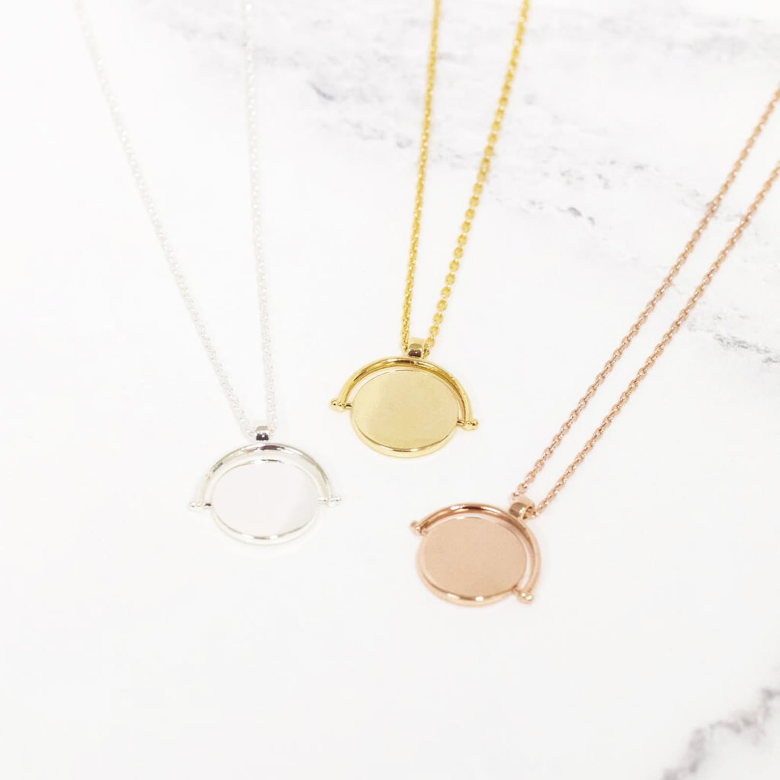 Personalised Spinner Necklace - Etsy