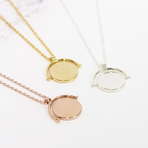 Personalised Spinner Necklace - Etsy