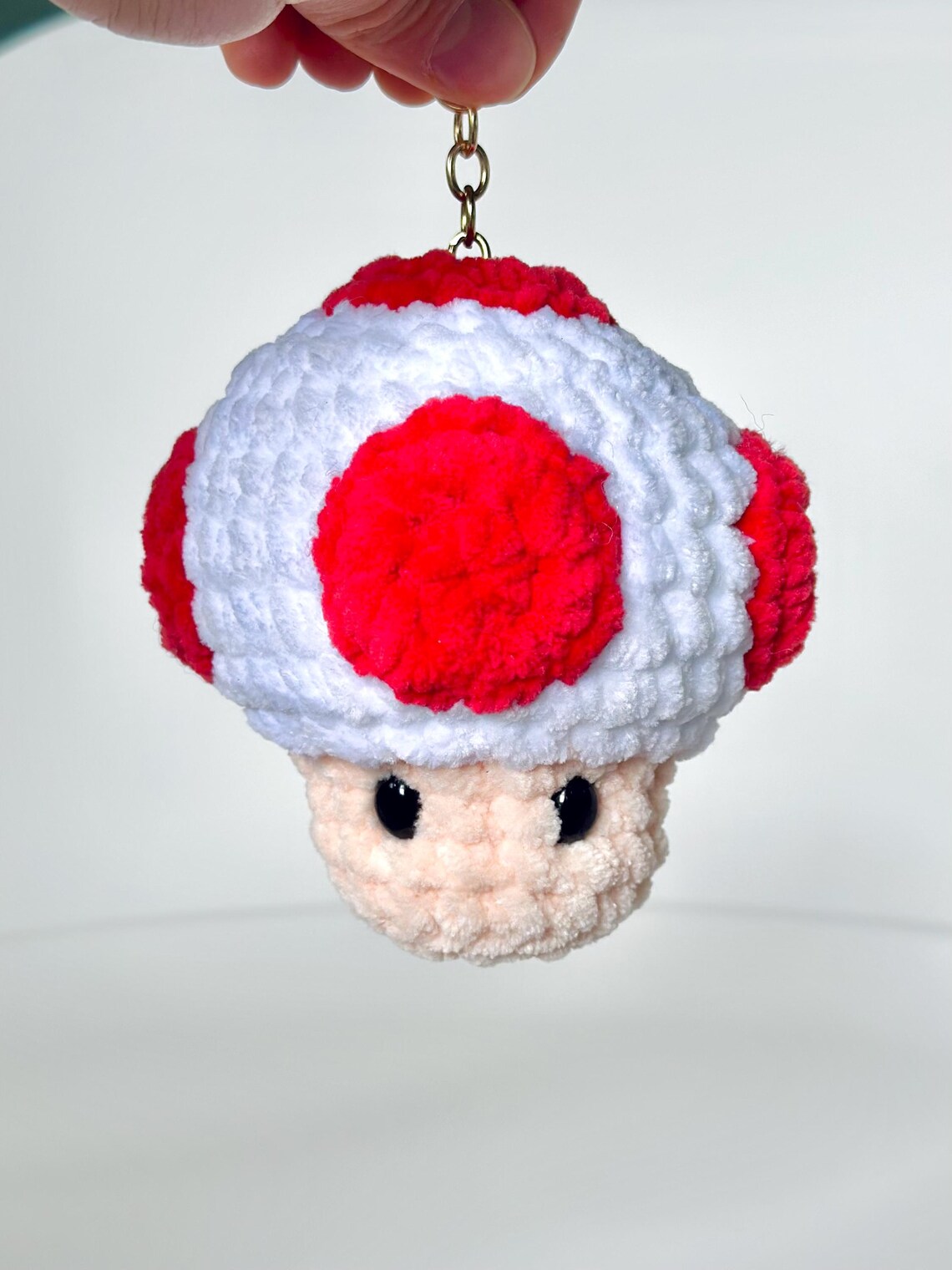 Toad & Toadette Keychains Amigurumi Pattern (two in One!) - Etsy