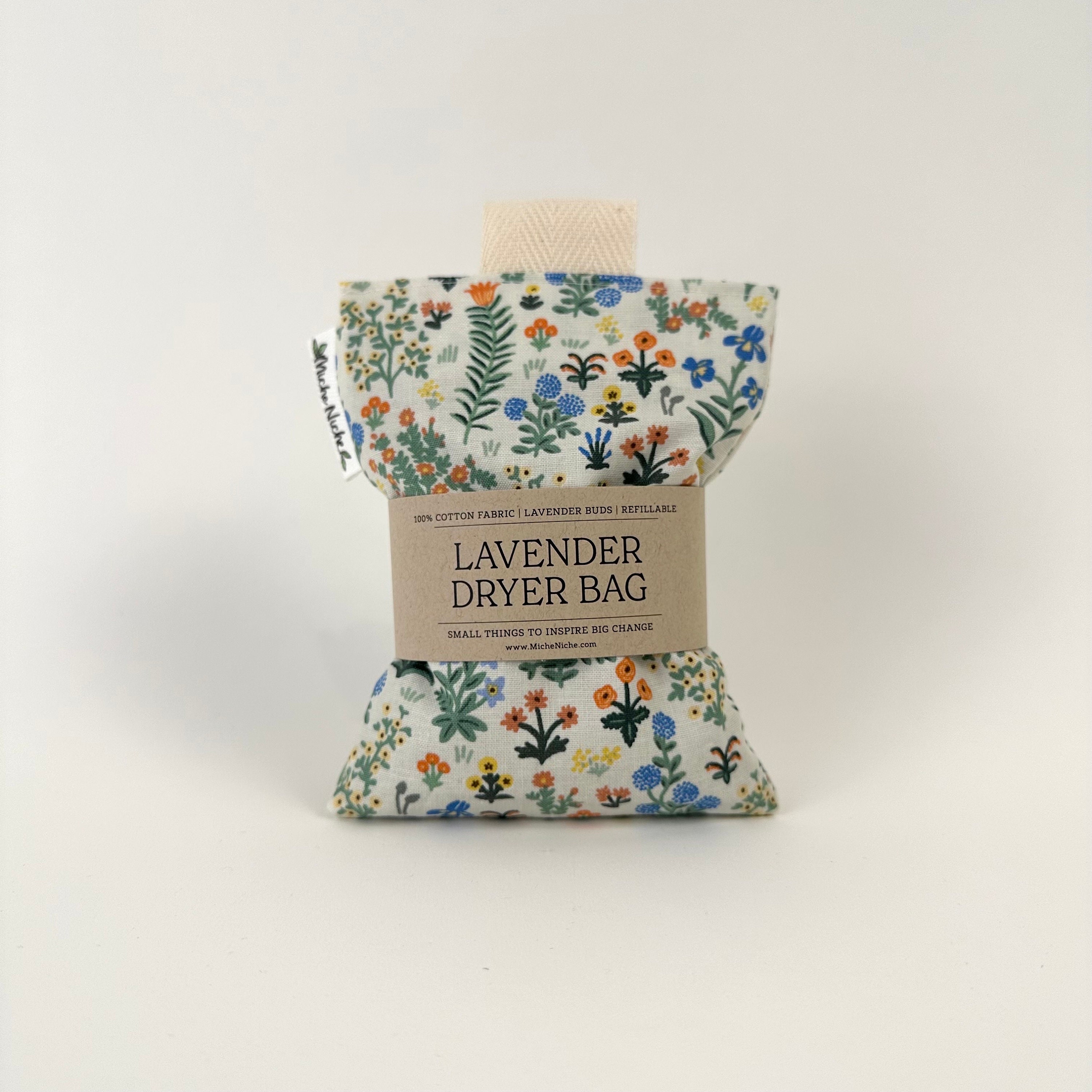 Refillable Dryer Bag With Lavender | Lavender Dryer Sachet | Dryer ...