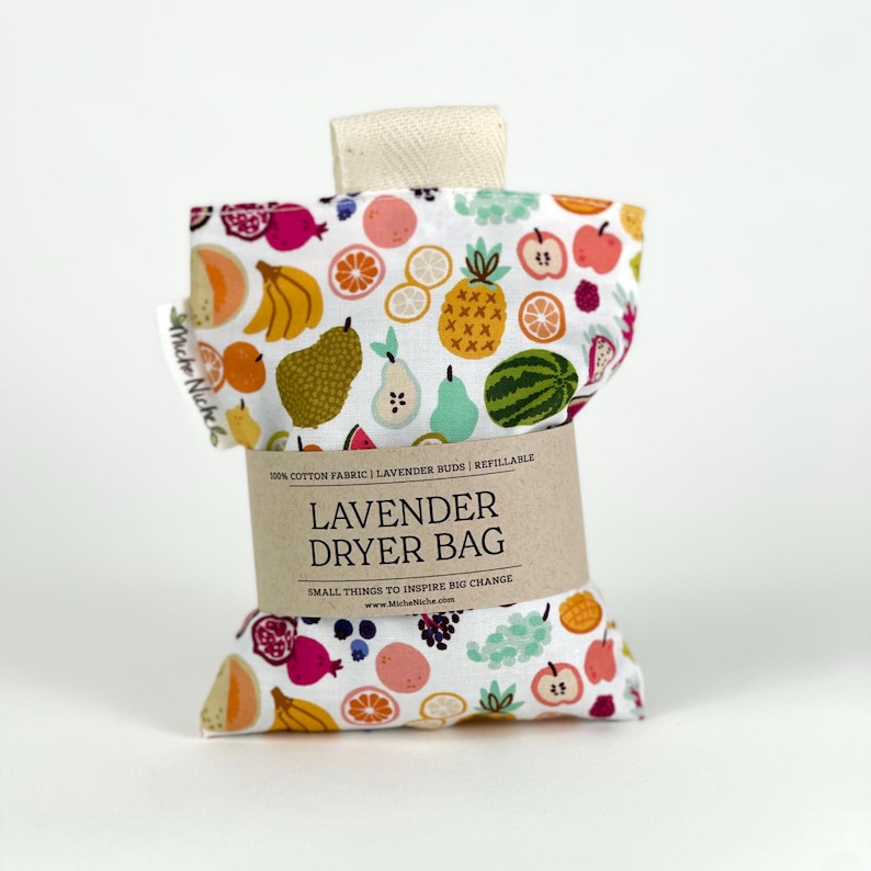 Refillable Lavender Dryer Bag | Eco-friendly Scent Sachet - Etsy
