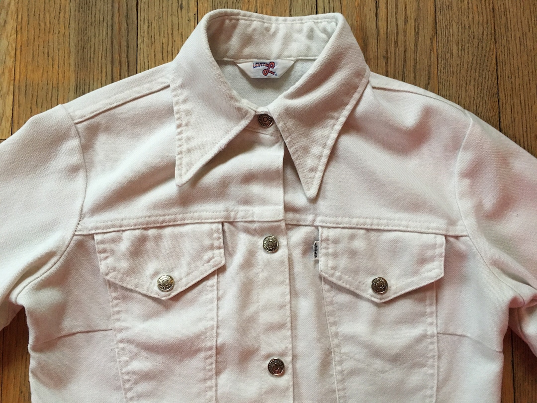 Vintage 1960s Levi’s Silver Snap Button Women’s Trucker Style Jacket ...