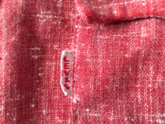 Vintage 1960s Miss Levi’s Big ‘E’ Button Front Short … - Gem