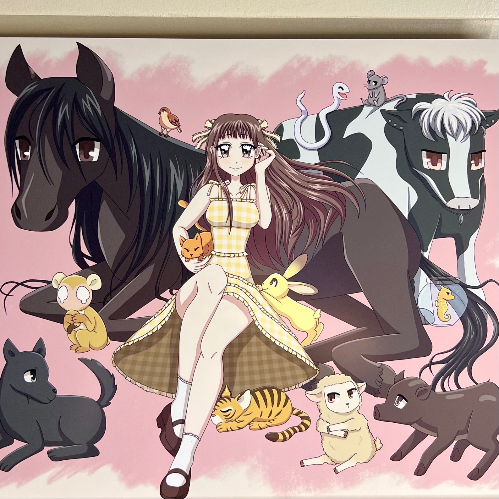 A Riceball in A Fruits Basket Tohru Honda Shoujo Anime Kawaii Shojo ...