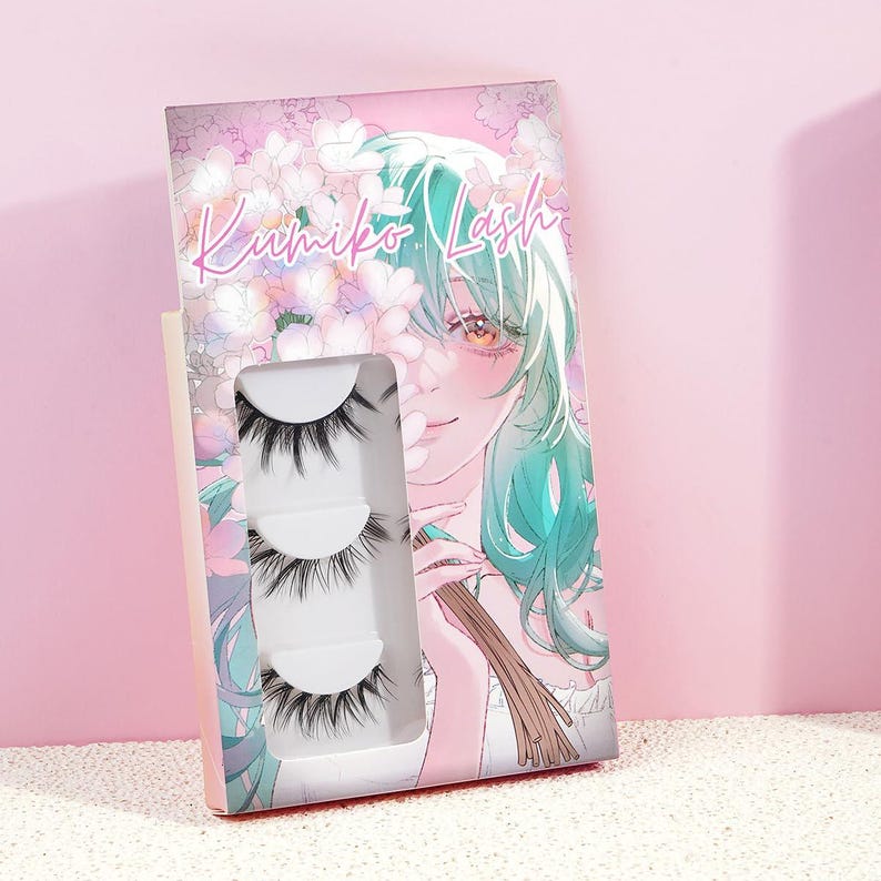 Kumiko Handmade Lashes 3-styles False Eyelashes Manhua, Cat Eye, Manga ...