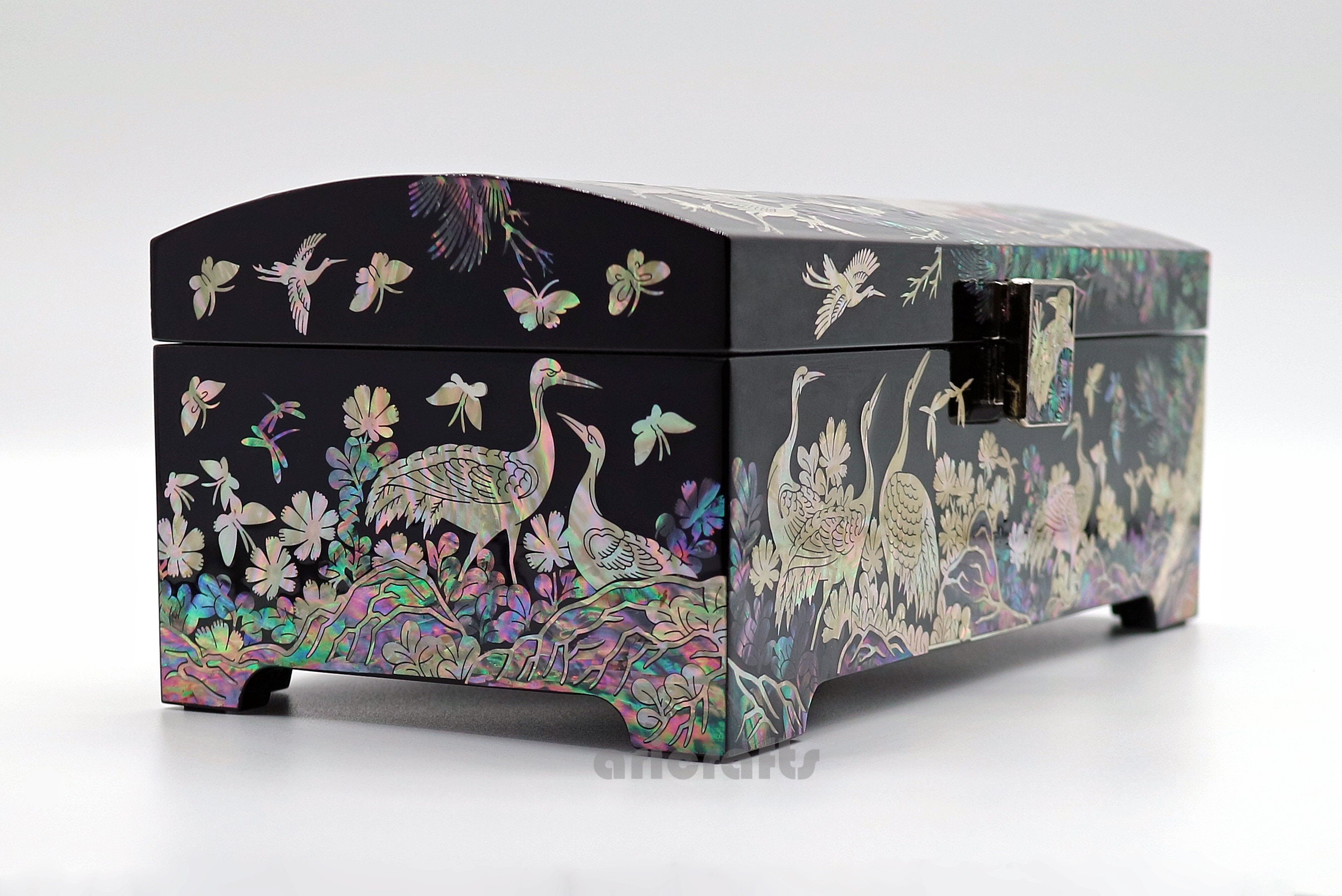 Nacre Mother of Pearl Jewelry Box Storage Nacre Ring Sorter | Etsy