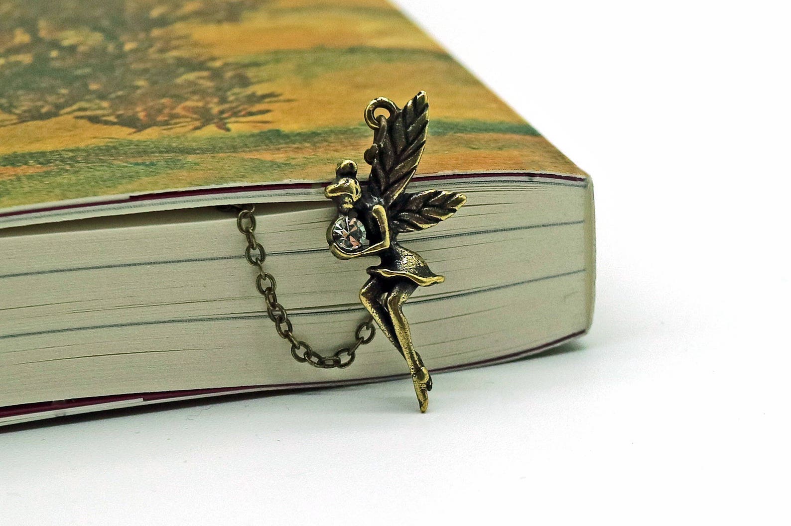 Metal Bookmark Bronze Paper Clips Bookmark - Etsy