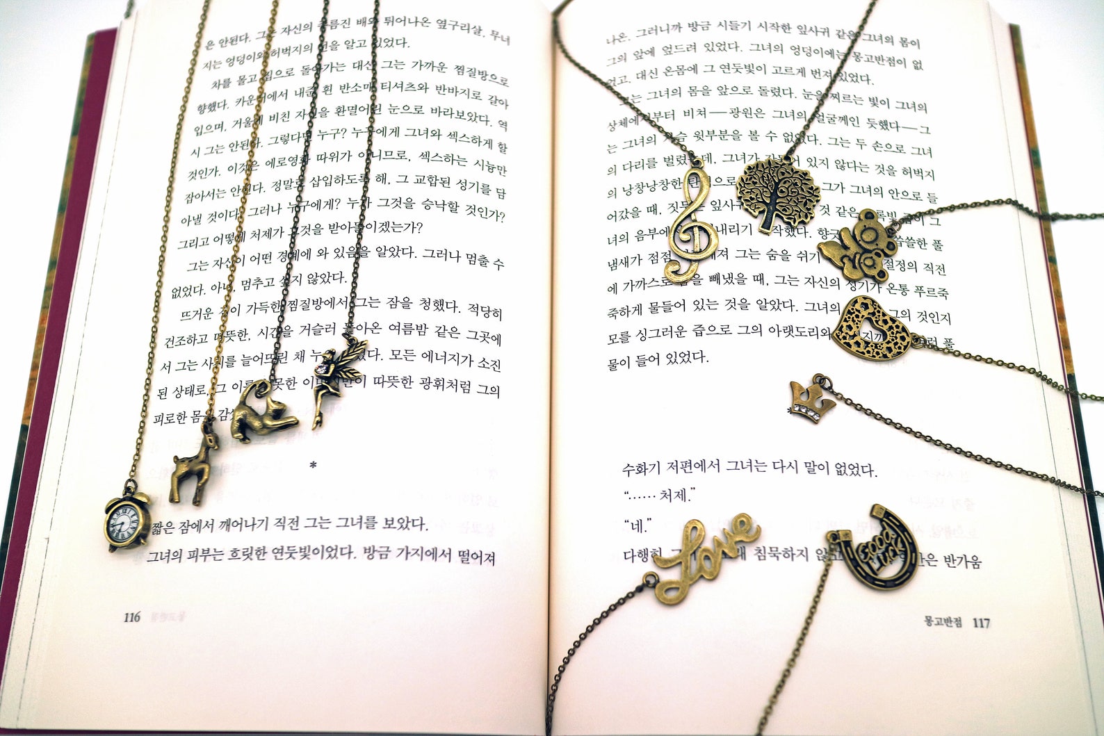 Metal Bookmark Bronze Book Mark Paper Clip Bookmark - Etsy