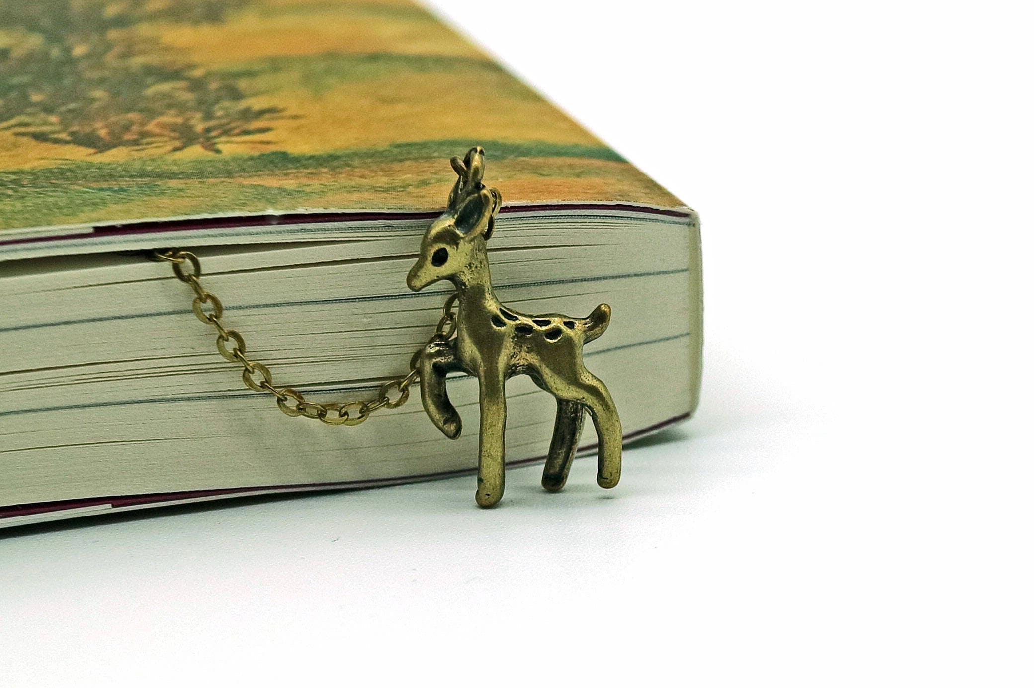 Metal Bookmark Bronze Paper Clips Bookmark - Etsy