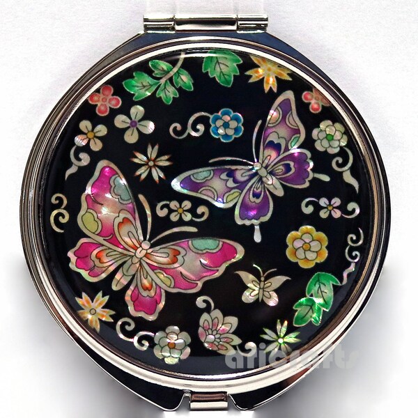 Pearl Compact - Etsy