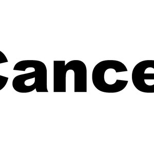 F*** Cancer Stick Figure Window Decal - Etsy