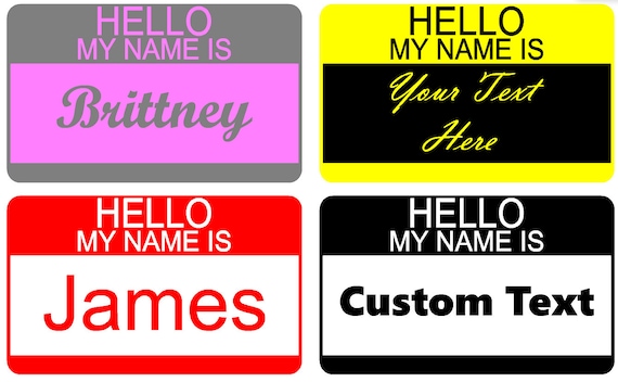 Hello My Name Is Purple