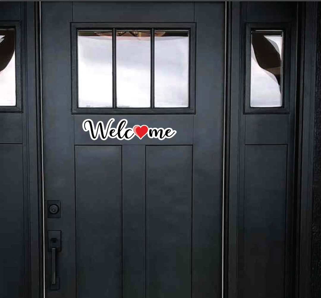Magnetic Holiday Welcome Door Signs. - Etsy