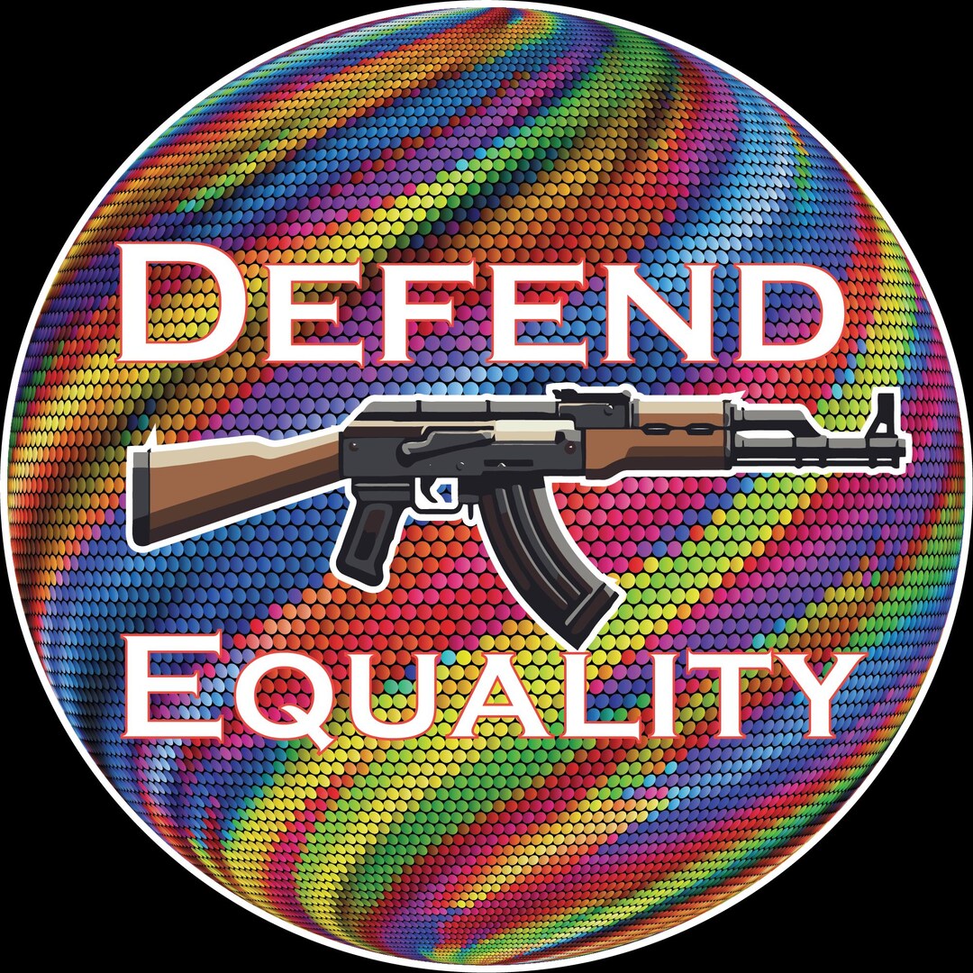 Defend Equality Flag Decal Sticker and Magnet - Etsy