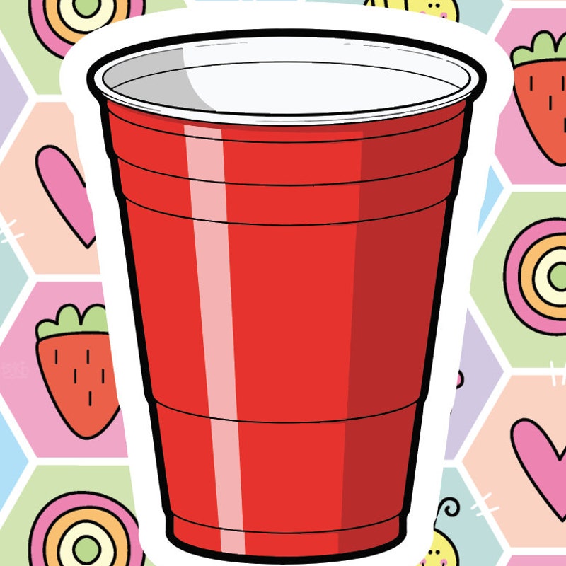Red Cup - Etsy