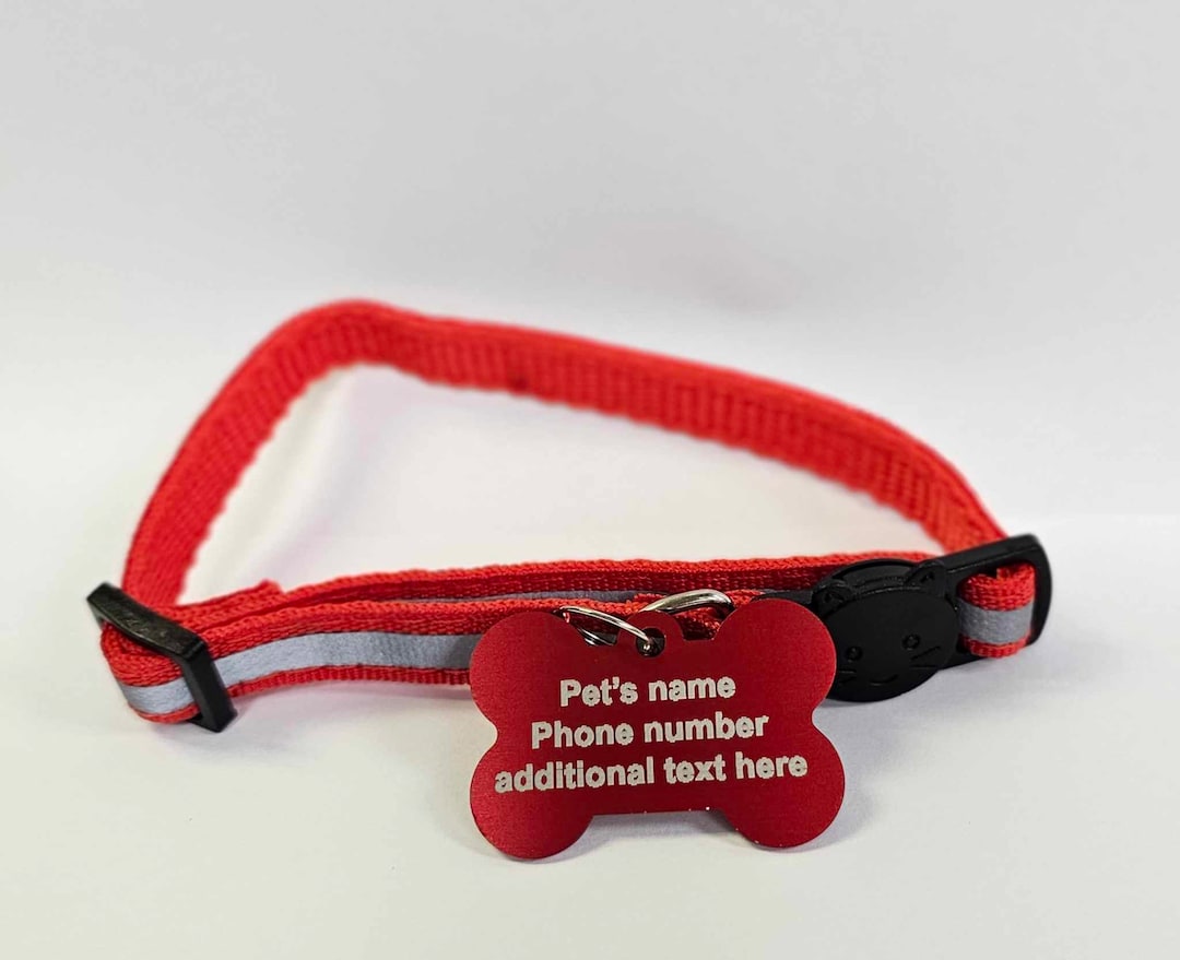 Pet Engraved Personalized Name Tags - Etsy