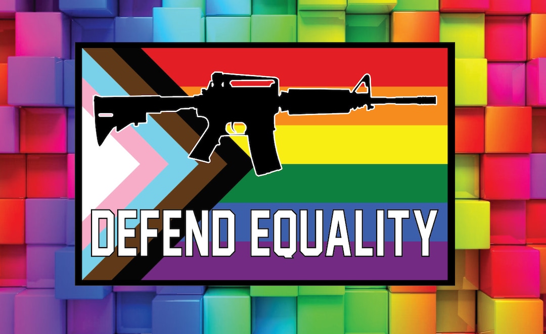 Defend Equality Flag Decal Sticker and Magnet - Etsy