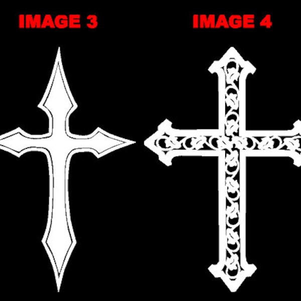 Cross Decal - Etsy