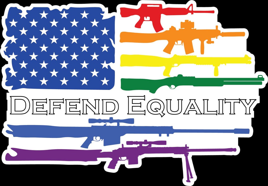 Defend Equality Flag Decal Sticker and Magnet - Etsy