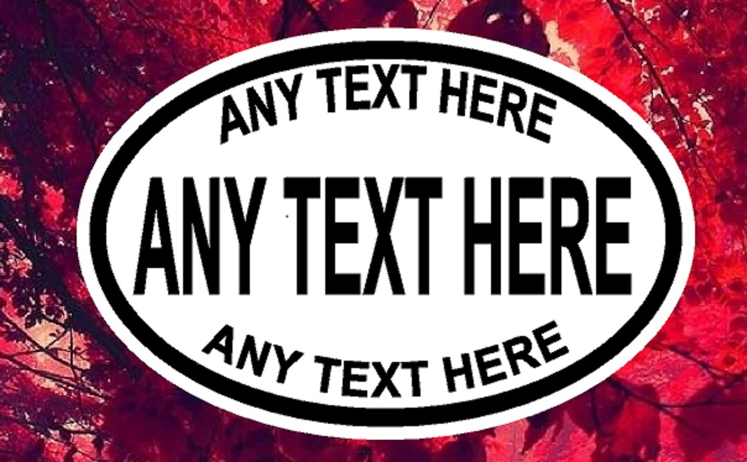 Custom Printed Hand Made Oval Magnets - Etsy