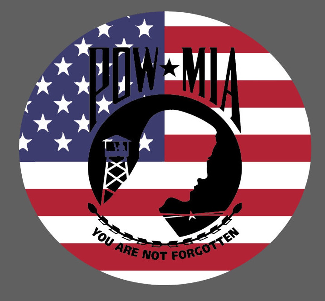 POW MIA Car Decal Stickers - Etsy