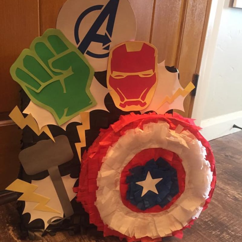Super Hero Pinata - Etsy