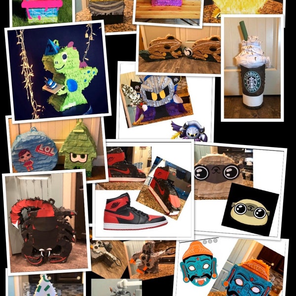 Custom Made Pinatas - Etsy