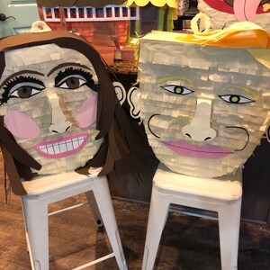 Custom face pinata custom pinata portrait pinata | Etsy