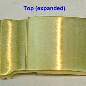 New Watch Band EXTENDER for LARGER WRISTS in Gold Plated - Etsy