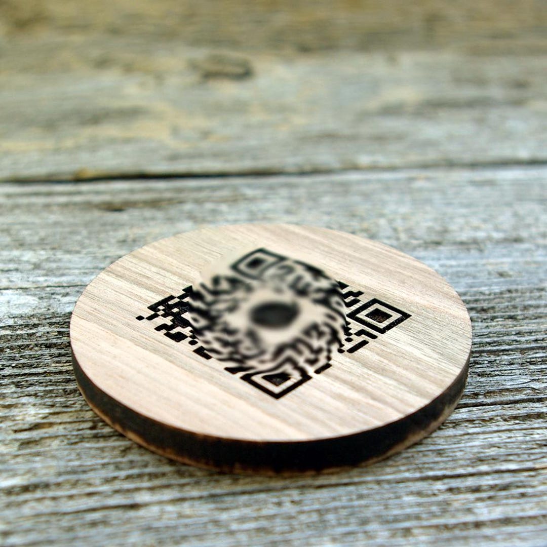 Set of 12 Personalized Solid Walnut Coasters, Custom Engraved Wooden ...