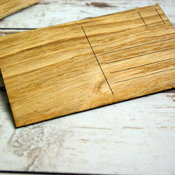 Wood Postcard - Etsy