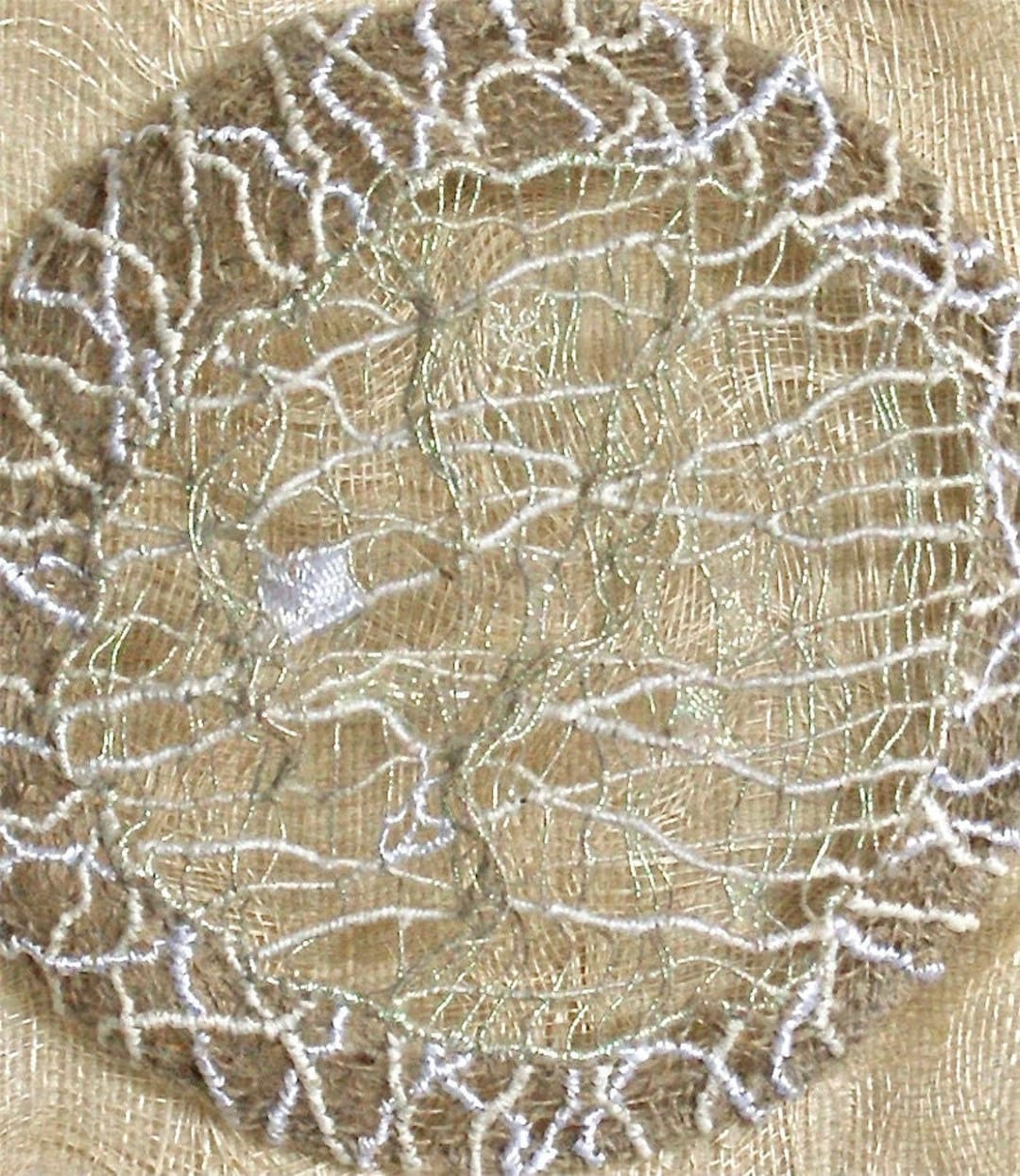 Wall Embroidery, Relief Textile Art, for Interior Decoration ...