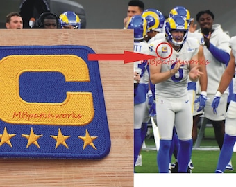 Rams Captain Patch - Etsy
