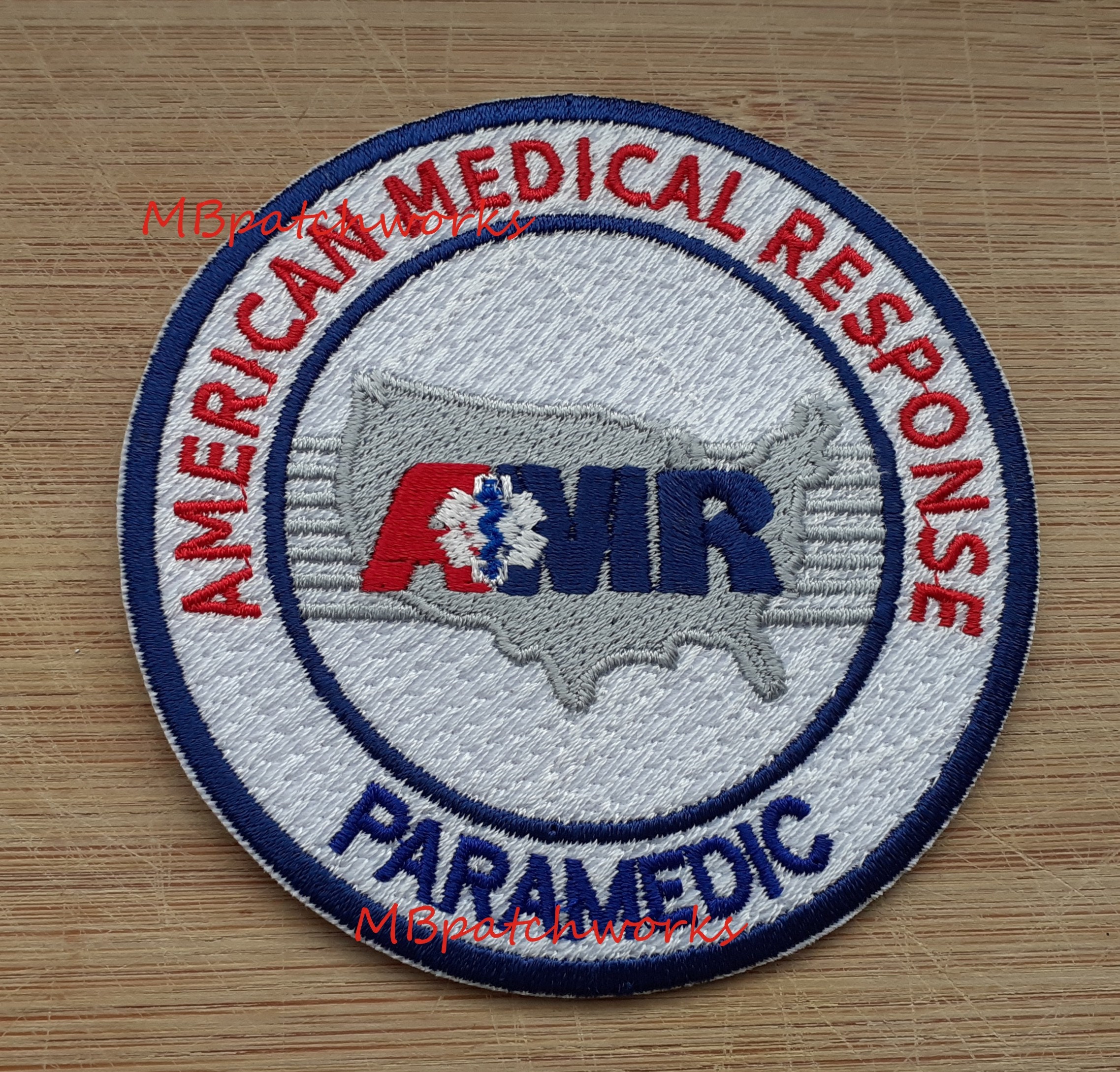 AMR American Medical Response Paramedic Logo Patch Rescue | Etsy