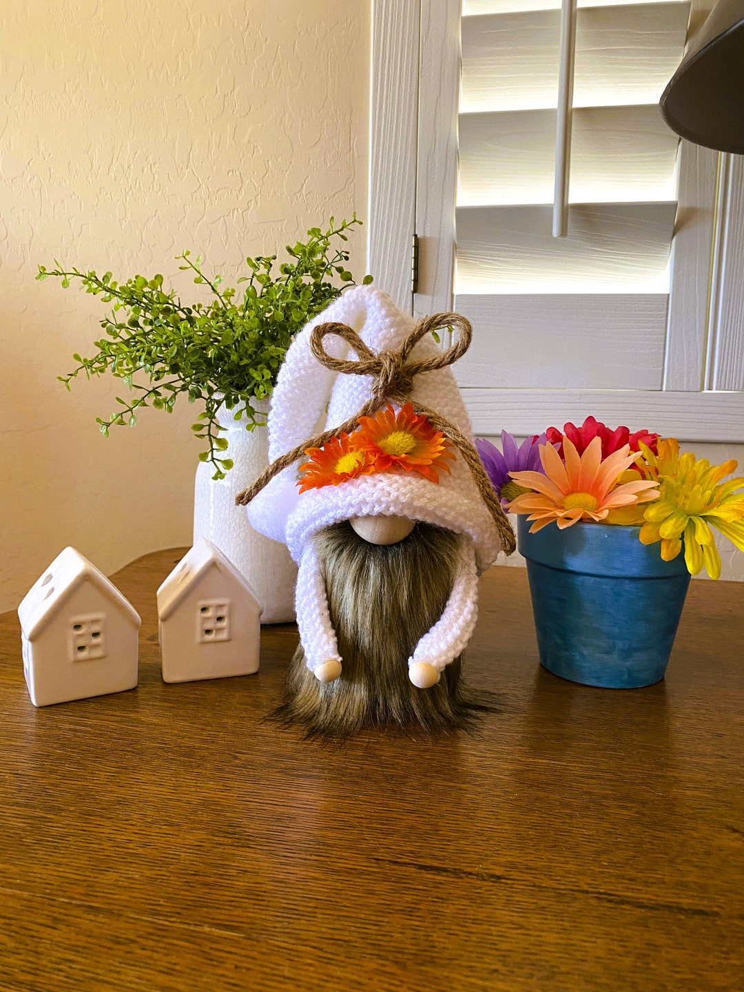 Spring Gnome, Summer Gnome, Tiered Tray Decor, Gnome, Home Decor ...