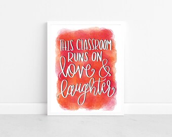 DIGITAL DOWNLOAD / This Classroom is Better With You in It / - Etsy