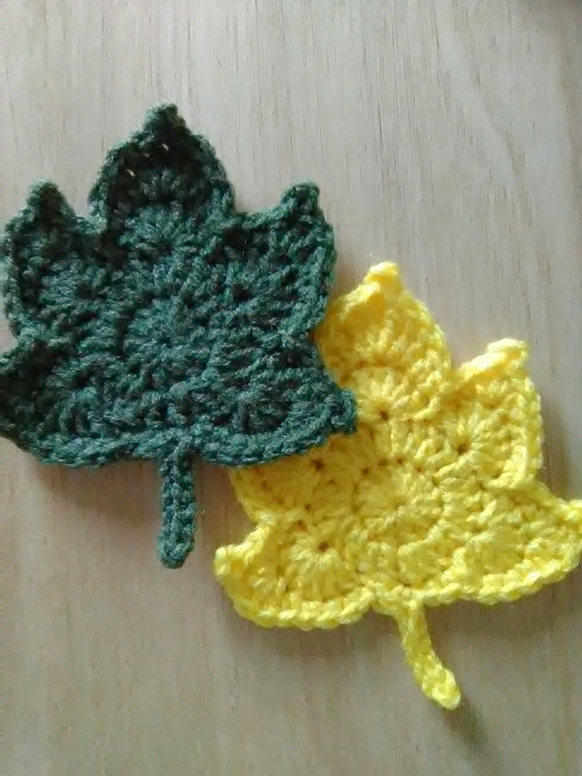 Leaf coasters crochet leaf coasters crochet fall decor fall | Etsy