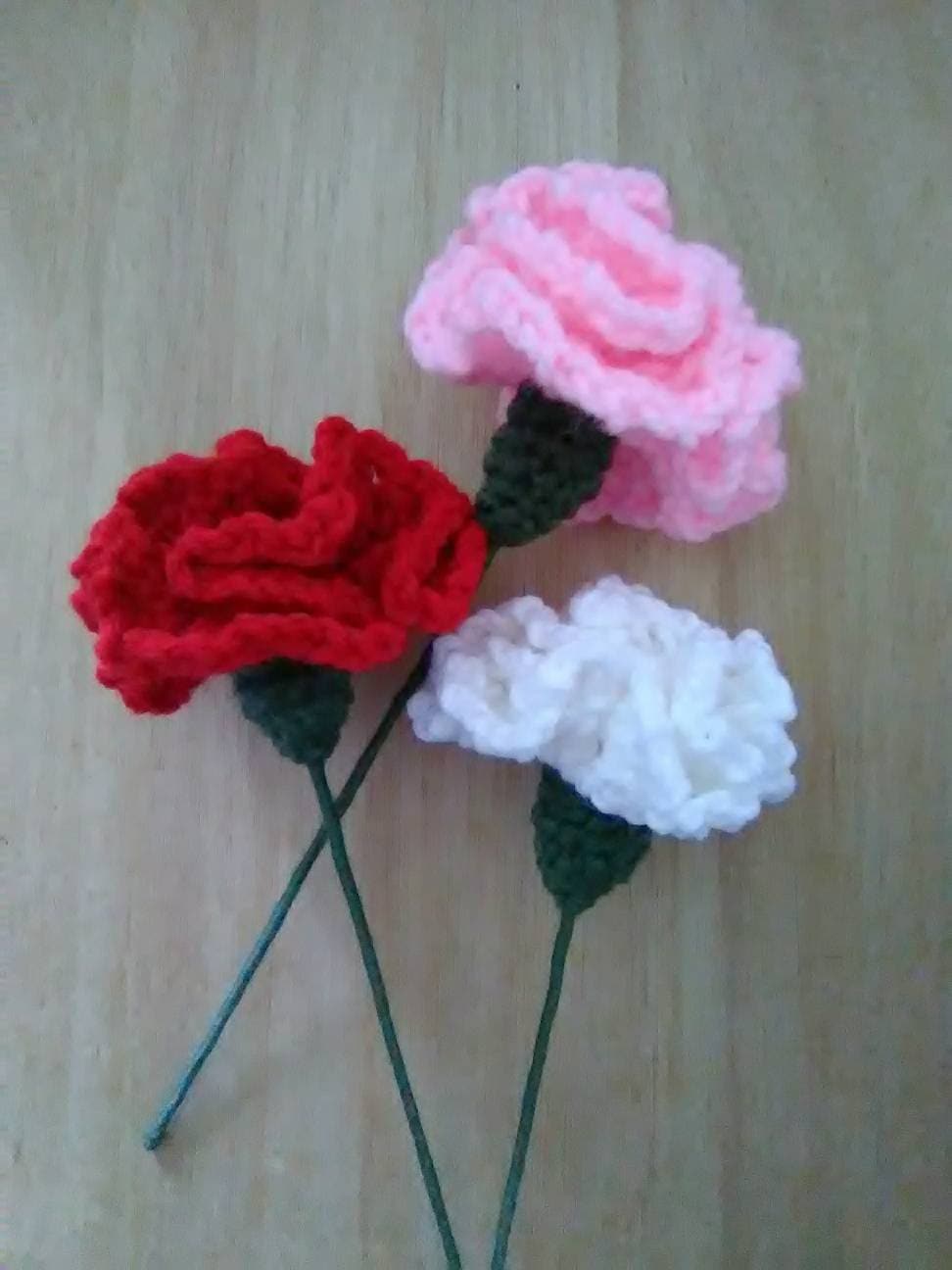 Crochet Carnations Crochet Carnation Bouquet Crochet | Etsy